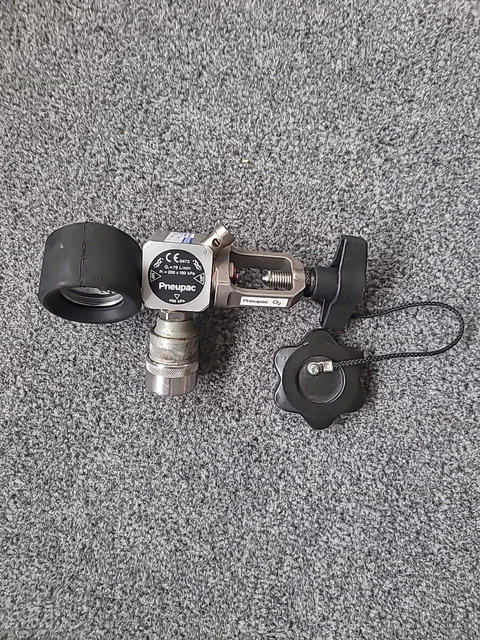 PNEUPAC ENTONOX SET regulator demand valve AMBULANCE Hospital Surgery ...