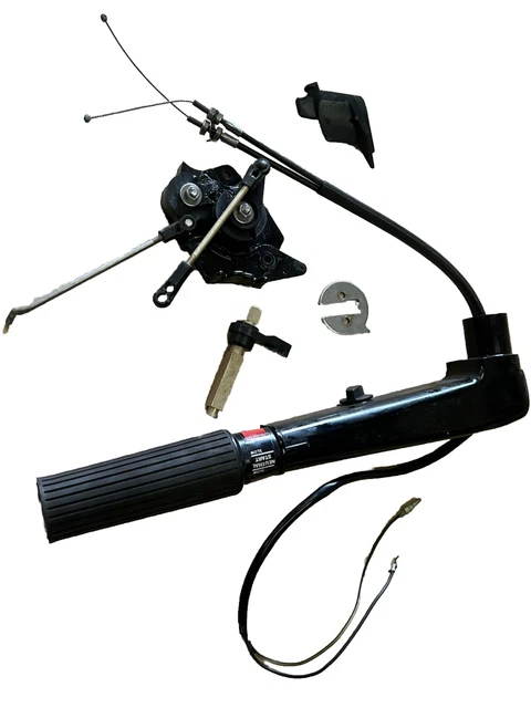 TILLER ARM HANDLE & Levers 8HP 10HP 15HP 2-Stroke Mercury Mariner ...