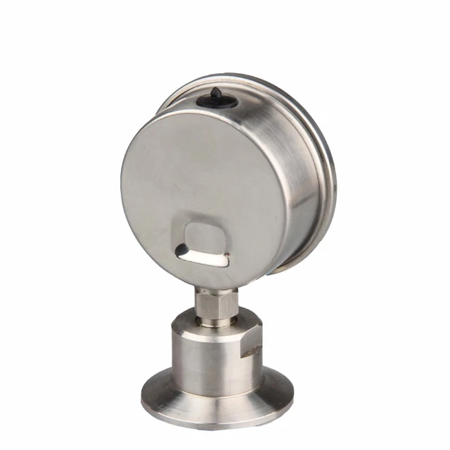 MANOMETER 1.5（50.5MM）OD TRI Clamp Membrane Pressure Gauge-SS304 ...