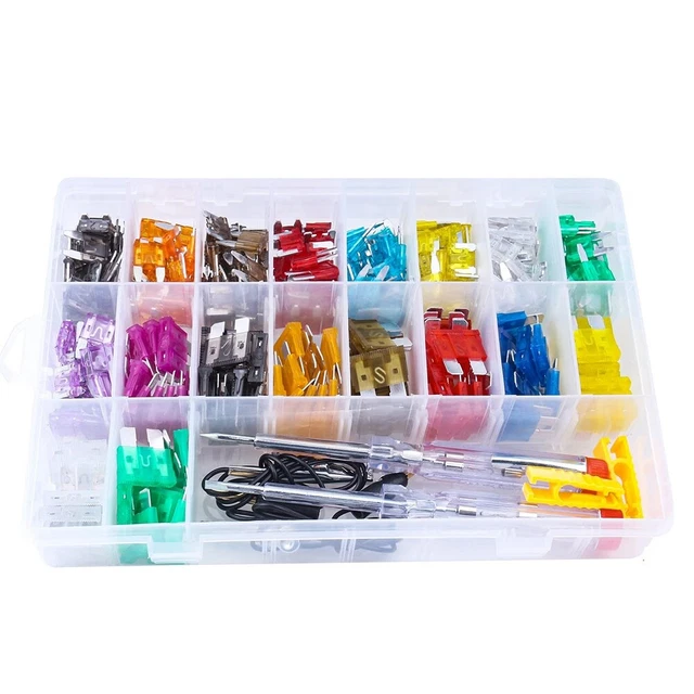 KIT D'ASSORTIMENT DE Fusibles de Voiture 310 PièCes, Fusible Automobile à L1213 EUR 19,30 ...