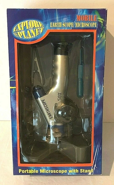 EXPLORE THE PLANET Microscope Mobile Earth Scope STEM Science Starter ...