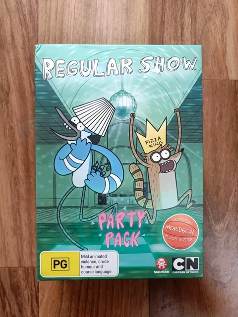REGULAR SHOW: PARTY Pack RARE BOXSET Features Season 1 & 2 + More Vgc FREE POST $94.95 - PicClick AU