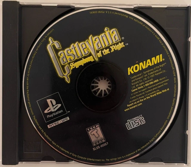 CASTLEVANIA SYMPHONY OF the Night - Playstation EUR 178,50 - PicClick FR