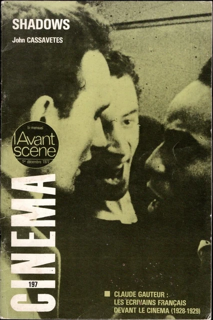 AVANT-SCÈNE CINÉMA N° 197 - Shadows - J. Casavettes - déc 1977 EUR 4,00 ...