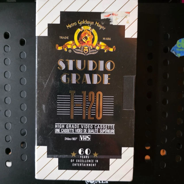 METRO GOLDWYN MAYER Studio Grade VHS 807' High Grade Video Cassette £6. ...