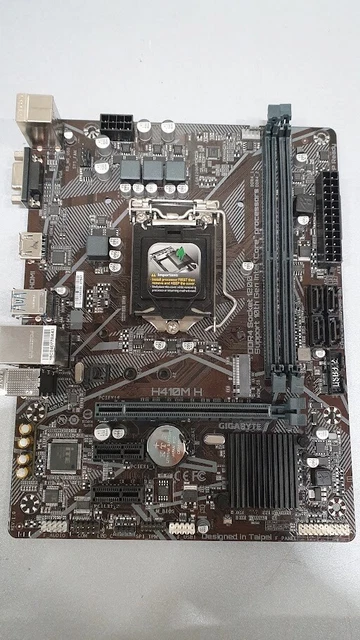 GIGABYTE H410M H Intel Processor DDR4 Socket LGA 1200 Motherboard ATX ...