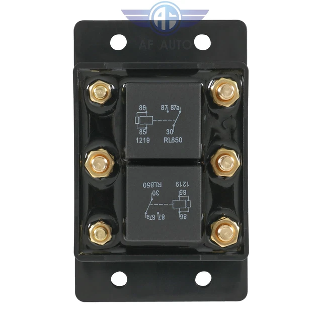 MVP TARP AND Winch Motor Snow Plow - Forward & Reverse Relay Module Six ...