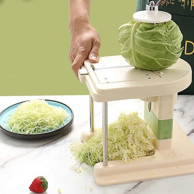 CABBAGE SHREDDERS STAINLESS Steel Vegetable Peeler Cutter Wide Mouth ...