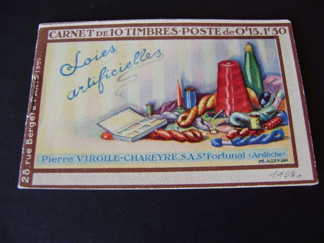 CARNET 10T 15C Semeuse 1928, N° 189 C1 LUXE EUR 70,00 - PicClick FR