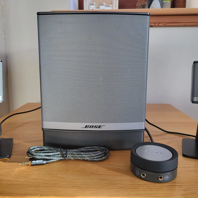 BOSE COMPANION 3 Series 2 Multimedia Speaker System - Graphite/Silver ...