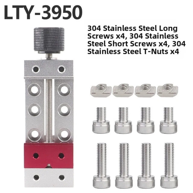 BENCH VISE METAL For Mini for CNC Drilling Machine Small Welding Table ...