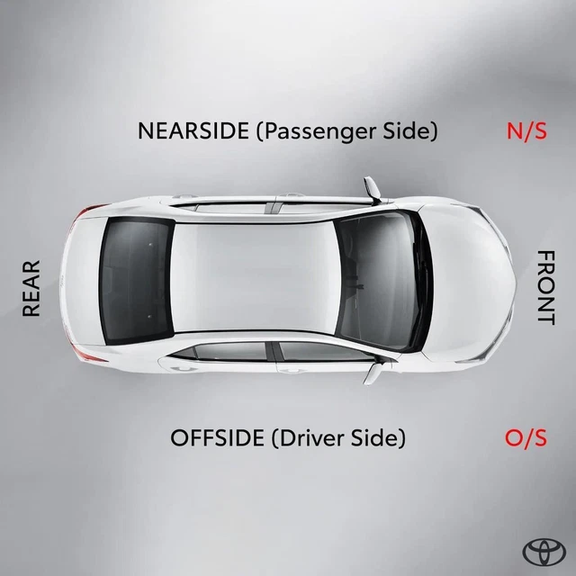 GENUINE TOYOTA LAND Cruiser Shock Absorber Rear RH O/S 2002-2007 ...