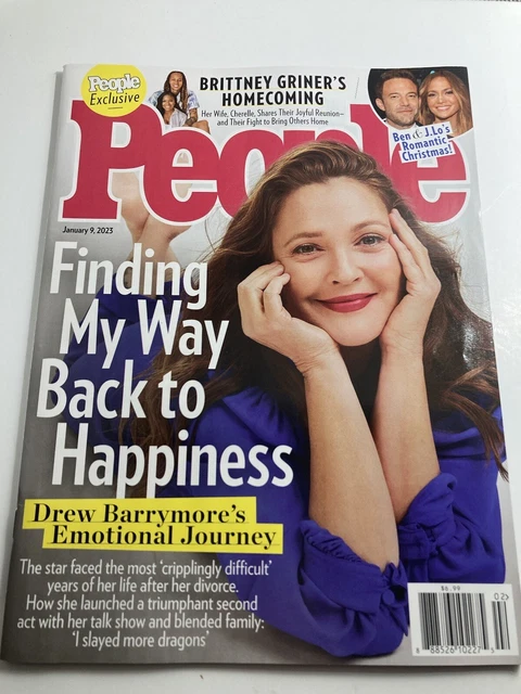 PEOPLE MAGAZINE DREW Barrymore - January 2023 £11.43 - PicClick UK