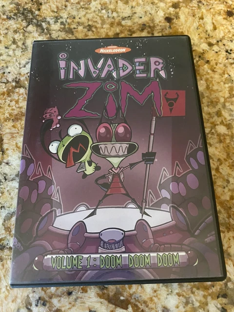NICKELODEON INVADER ZIM Vol. 1 Doom Doom Doom & Vol. 2 PROGRESSIVE ...