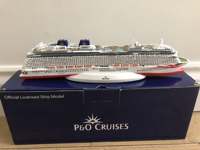 P&O BRITANNIA OFFICIAL Cruise Ship Model. £59.99 - PicClick UK