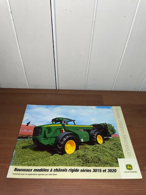 BROCHURE PROSPEKT PROSPECTUS TELESCOPIQUE JOHN DEERE tractor-traktor-tracteur-ih EUR 4,99 ...
