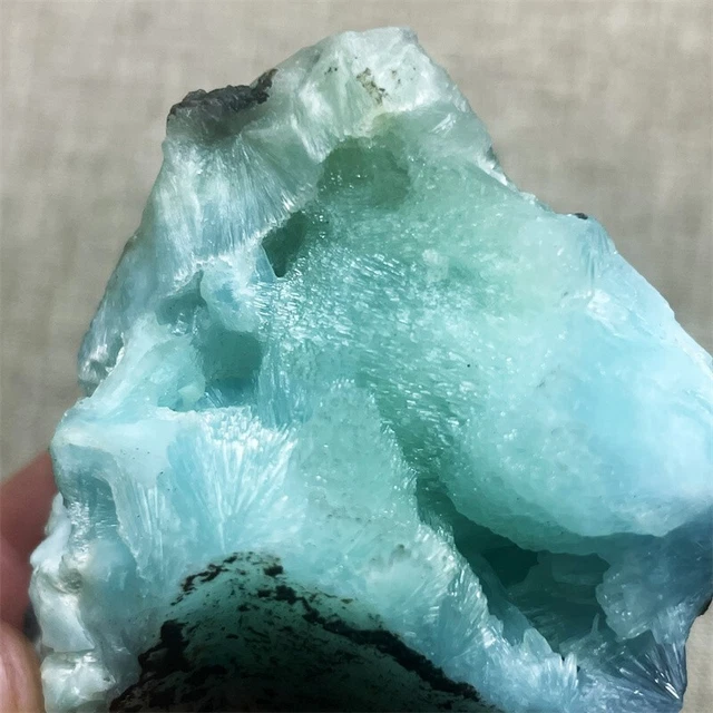 128G NATURAL RARE Blue Aragonite Mineral Specimen/China Yunnan EUR 38 ...