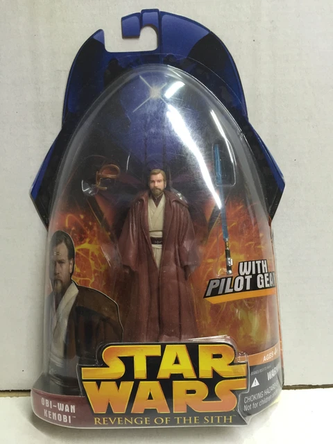 HASBRO GUERRE STELLARI Star Wars ROTS OBI-WAN KENOBI 10 cm MOC, 2005 ...
