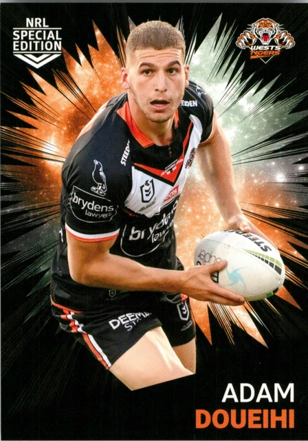 2021 WESTS TIGERS NRL Card ADAM DOUEIHI Rivalry Special Edition $4.49 ...