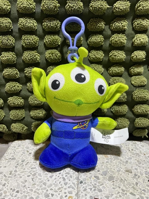 DISNEY STORE ALIEN plush Toy story key Ring chain clip 5” £12.00 ...
