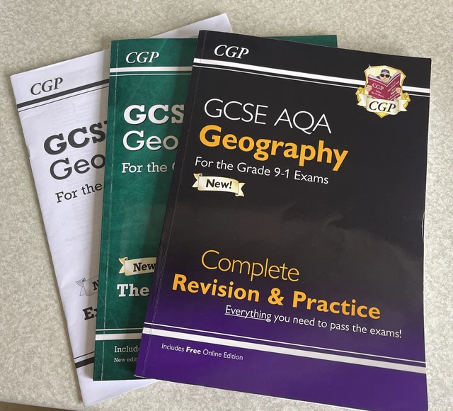 GCSE GEOGRAPHY AQA Book Bundle by CGP (2016, Paperback) EUR 10,50 ...