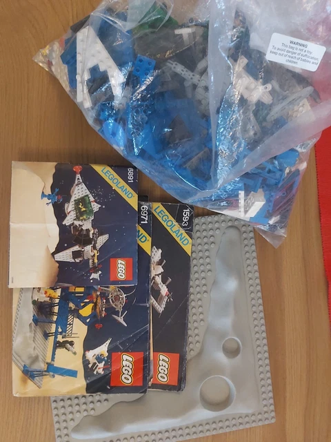 RARE VINTAGE 1980S Classic Space Lego - 1593, 6971, 6891 £65.00 ...