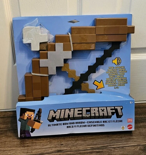 MATTEL MINECRAFT ULTIMATE Bow and Arrow with Sounds £29.99 - PicClick UK