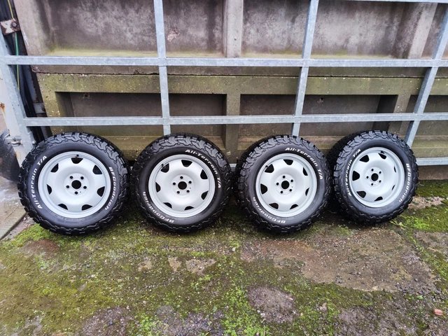 VW T5 T6 17" GP Steel Wheels BF Goodrich 4x4 K02 Tyres Swamper ...