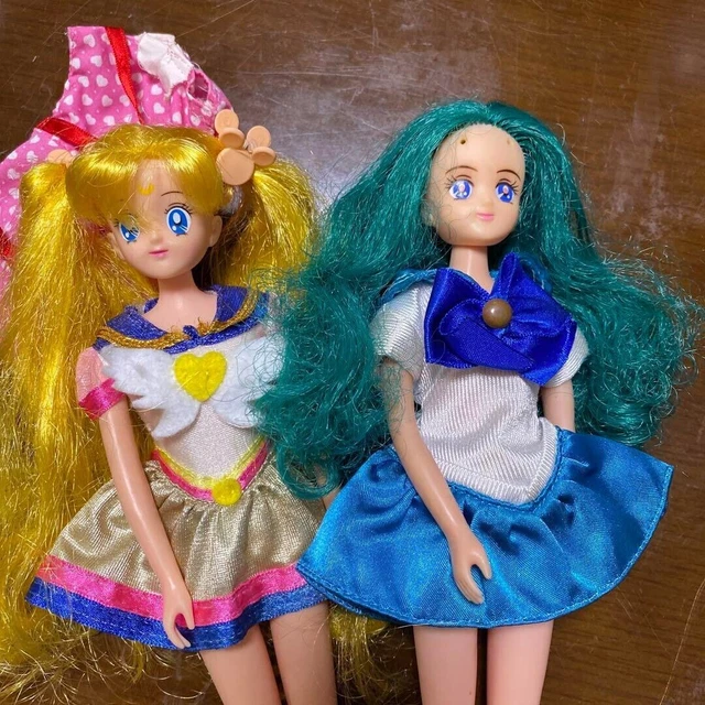 SAILOR MOON STARS Eternal Sailor Neptune 2 pièces poupée avec robe ...