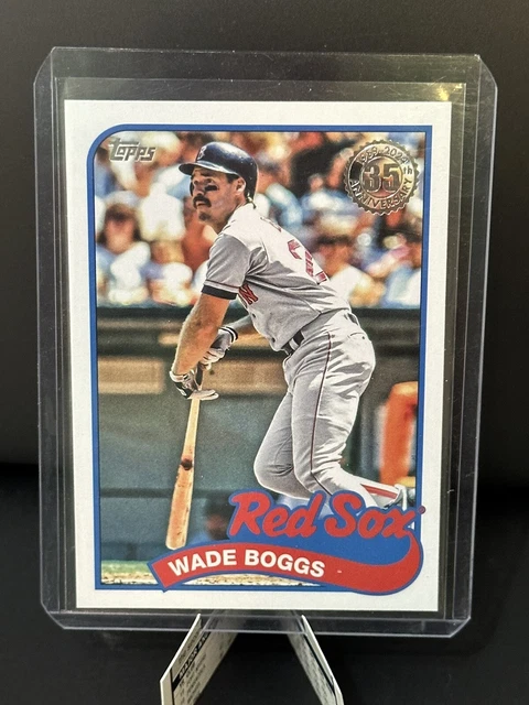 WADE BOGGS 1989 35e anniversaire #89B-84 2024 Topps Series One Red Sox ...
