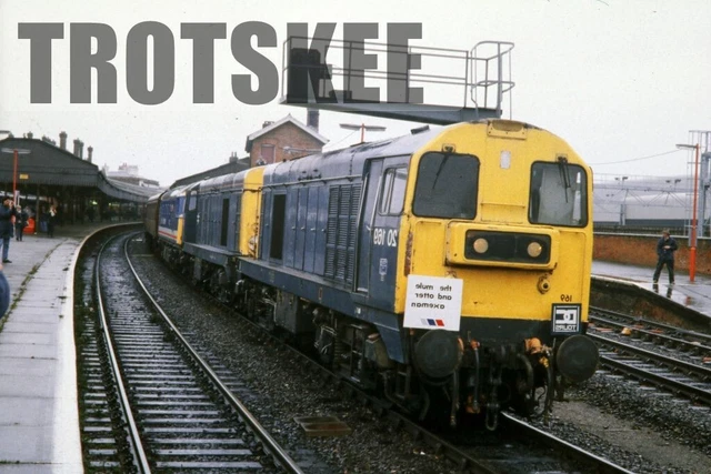 35MM SLIDE BR British Rail Diesel Loco 20169/092 Class 20 1992 ...