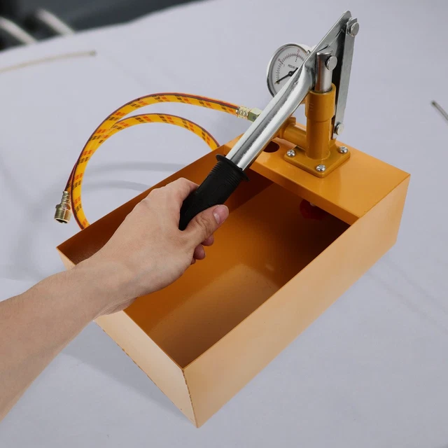 40KG COPPER WATER Pressure Test Pump Hand Pump Test Tool Hydraulic ...