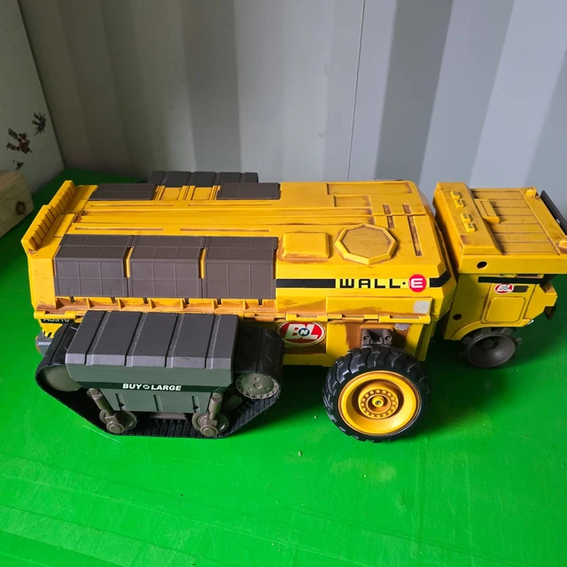 DISNEY PIXAR WALL-E Refuse Garbage Truck Toy £40.00 - PicClick UK
