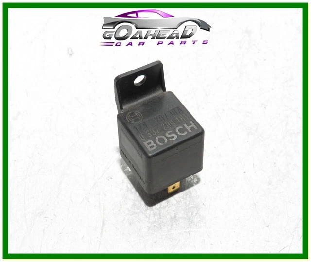 VAUXHALL SAAB GM 5 Pin Relay Bosch Black (30 Amp) 0332209161 £16.46 ...