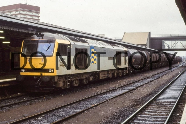 UK DIESEL TRAIN Railway Photograph Of Class 60 60033 Loco. Rm60-168 £1. ...