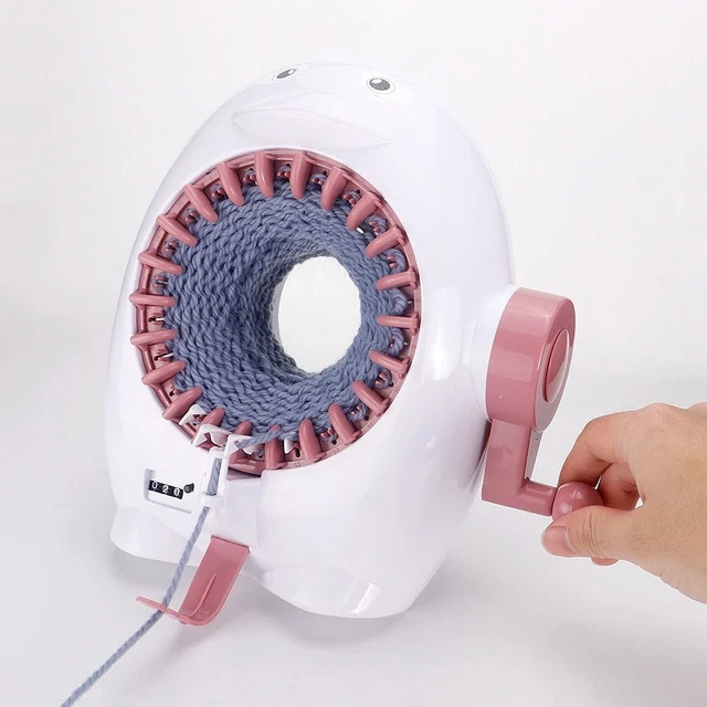 SENTRO PROFESSIONAL 22 Needles Knitting Machine Kit (Penguin shape) Row ...