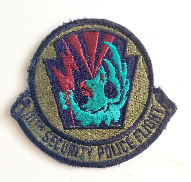 USAF 111TH SECURITY Police Flight patch - SPS Air Force SFS $36.51 ...