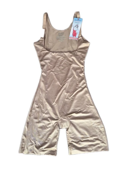 ASSETS RED HOT Label Spanx Silhouette Serums Open-Bust Mid-Thigh Body ...