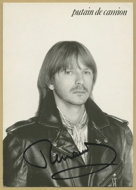 RENAUD - RARE et jolie photo-carte signée en personne dans les années ...