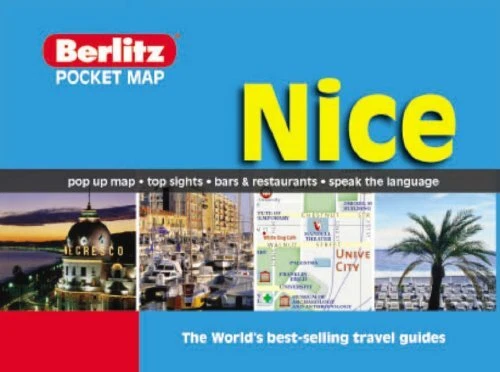 NICE BERLITZ POCKET MapGuide Sheet map, folded Book The Cheap Fast Free ...