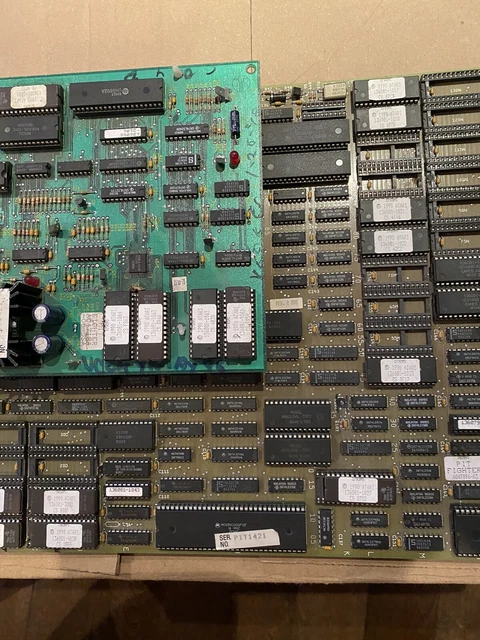 PIT FIGHTER ATARI Jamma ARCADE Video GAME PCB BOARD Tested And Works ...