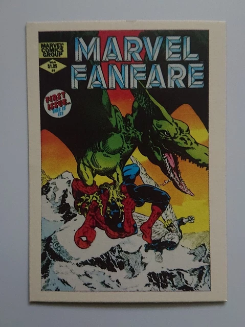 1984 MARVEL CARD FTCC - First Issue Comic Cover #51 - Spider-Man Marvel ...
