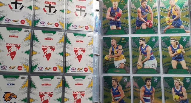 2024 AFL SELECT Footy Stars Kmart Green & Gold Plus Luminous Base Complete Sets $1,000.00 ...