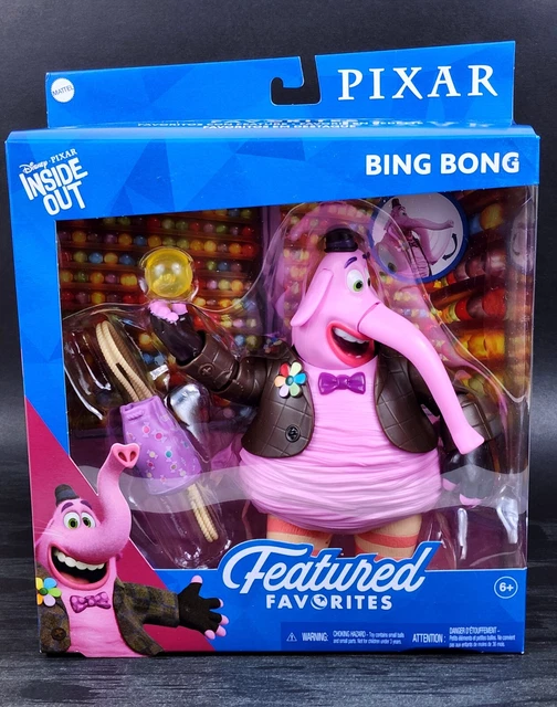 DISNEY PIXAR BING Bong Figure Inside Out Featured Favorites Mattel $32. ...