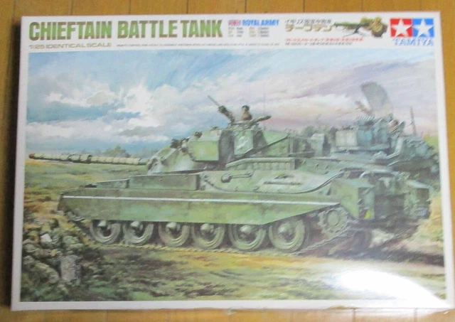 TAMIYA CHIEFTAIN TÉLÉCOMMANDÉ 1/25 Avec 2 Moteurs 280 En Extras EUR 525 ...
