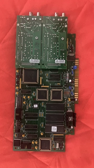 SIMPLEX 4100-6014 NETWORK Interface Module W/2 Fiber Media Cards 4100 ...