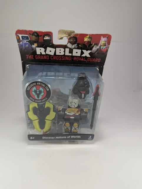 ROBLOX THE GRAND Crossing: Royal Guard Action Figure & Virtual Item ...