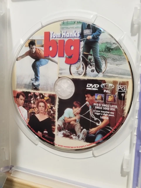 BIG 1988 DVD (Tom Hanks) $5.30 - PicClick AU