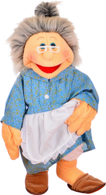 LIVING PUPPETS HAND Puppet Grandmother 65cm £88.46 - PicClick UK