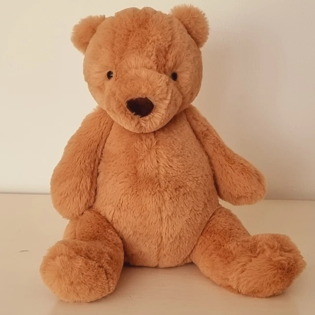 JELLYCAT PUFFLES BEAR New Soft Toy Teddy Medium gifts £199.49 - PicClick UK